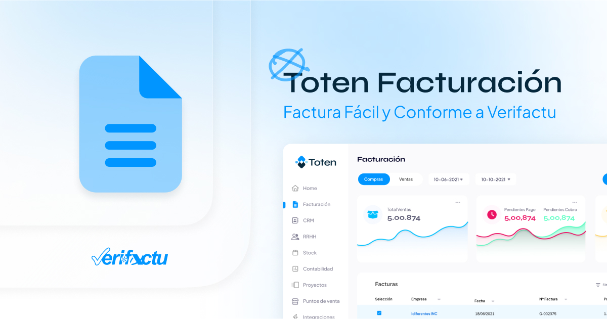 Módulo de Facturación Inteligente y Verifactu - Toten.app